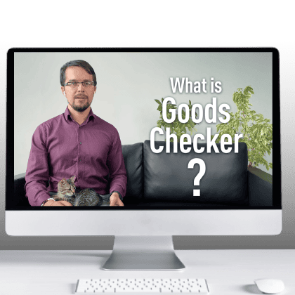 Learn about Goods Checker at first hand in the video with Mike Savitsky ...